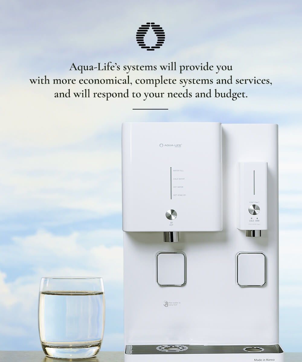 AQUA-LIFE WATER - Enjoy water without a delivery schedule